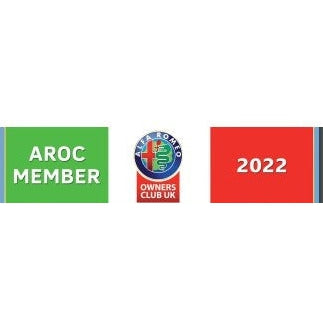 2022 AROC Member Sticker – Alfa Romeo Owners Club Shop